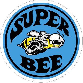 Super Bee Blue Sticker – the sticker junction au